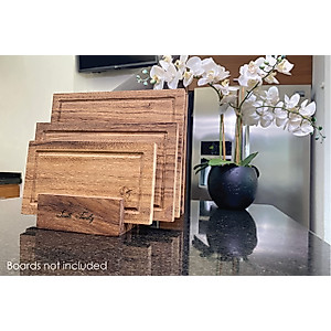 Tierra de Fuego | Personalized Handmade Base/Rack/Organizer made from Real Parota wood for Chopping/Meats/BBQ Boards