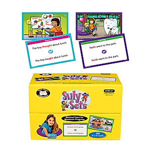 Super Duper Publications |Silly Sets Minimal Pairs for Maximum Progress Fun Deck | Listening Skills and Language Development Flash Cards | Educational Learning Materials for Children