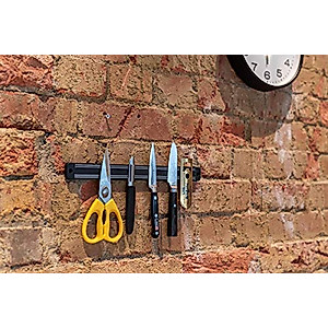 Kitchavo Magnetic Knife Strip Set Of 2 13 Inch Magnetic Knife Holder Tool Rack Storage Display Organizer Multipurpose Kitchen Bar Easy Install