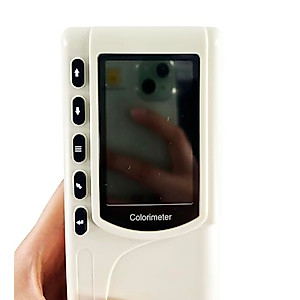 HFBTE Color Analyzer Lab Color Meter Handheld Colorimeter Painting Ink Plastics Textile Food Colour Meter with 4mm Aperture 8°/d CIE LAB D65 Repeatability ΔE*ab≤0. 03 USB lnterface Data Storage
