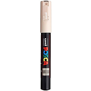Posca Marker 1M in Beige, Posca Pens for Art Supplies, School Supplies, Rock Art, Fabric Paint, Fabric Markers, Paint Pen, Art Markers, Posca Paint Markers