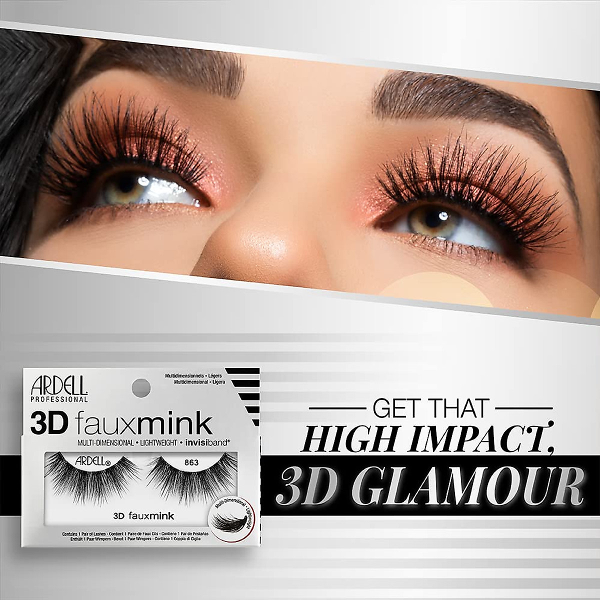 Ardell 3D Faux Mink Lashes 863
