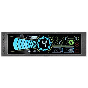Thermaltake Commander FT Touch Screen 5 Channel Single 5.25" Bay Cooling Fan Controller AC-010-B51NAN-A1