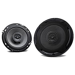Kenwood KFC-D681C 6 X 8 -Inch 2-Way, Performance Series Car Audio Speakers - 360 Watts of Peak Power, Full Range, Shallow Mount is Perfect Factory OEM Replacements