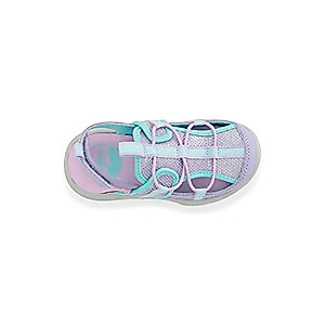OshKosh B'Gosh Girls Blavo Sandal, Purple, 8 Toddler