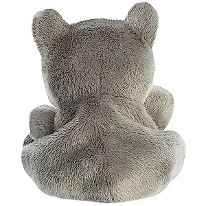 Aurora® Adorable Palm Pals™ Lucian Wolf™ Stuffed Animal - Pocket-Sized Play - Collectable Fun - Gray 5 Inches