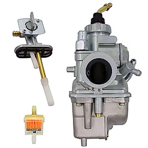 TTR125 Carburetor + Fuel Switch Valve Petcock for Yamaha TTR125 TTR-125 Carb Carburetor 2000-2007 Yamaha Motorcycle TTR125LE TTR125 TTR125E TTR125L by LIYYOO