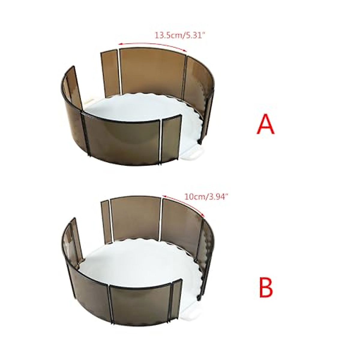 Csnbfiop Cake Cutter Uniform Division Molds Slicers Cutter Kitchen Layering Cake Portion Marker Tool Cake Cutter Accessory