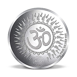 Precious Moments Silver Coin Of Hanuman Ji/ Religious Coin Of Bajrangbali (10 Gram Pack Of 1)