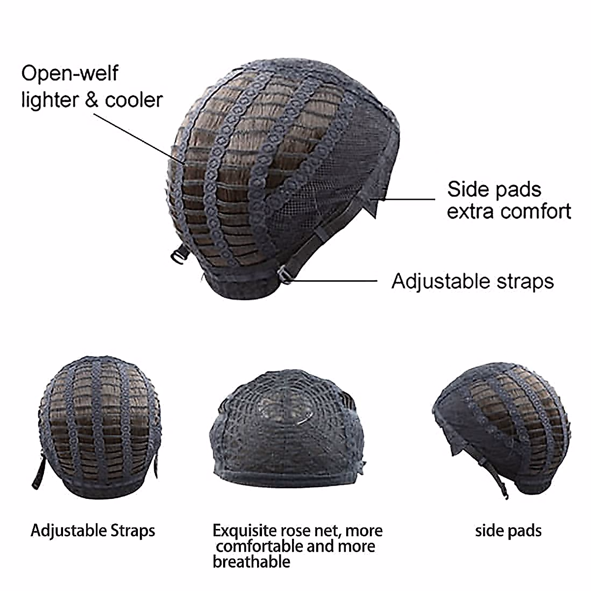 Kalyss 28 Inches Women's Silky Long Straight Black Wig Heat Resistant Synthetic Wig With Bangs Hair Wig for Women