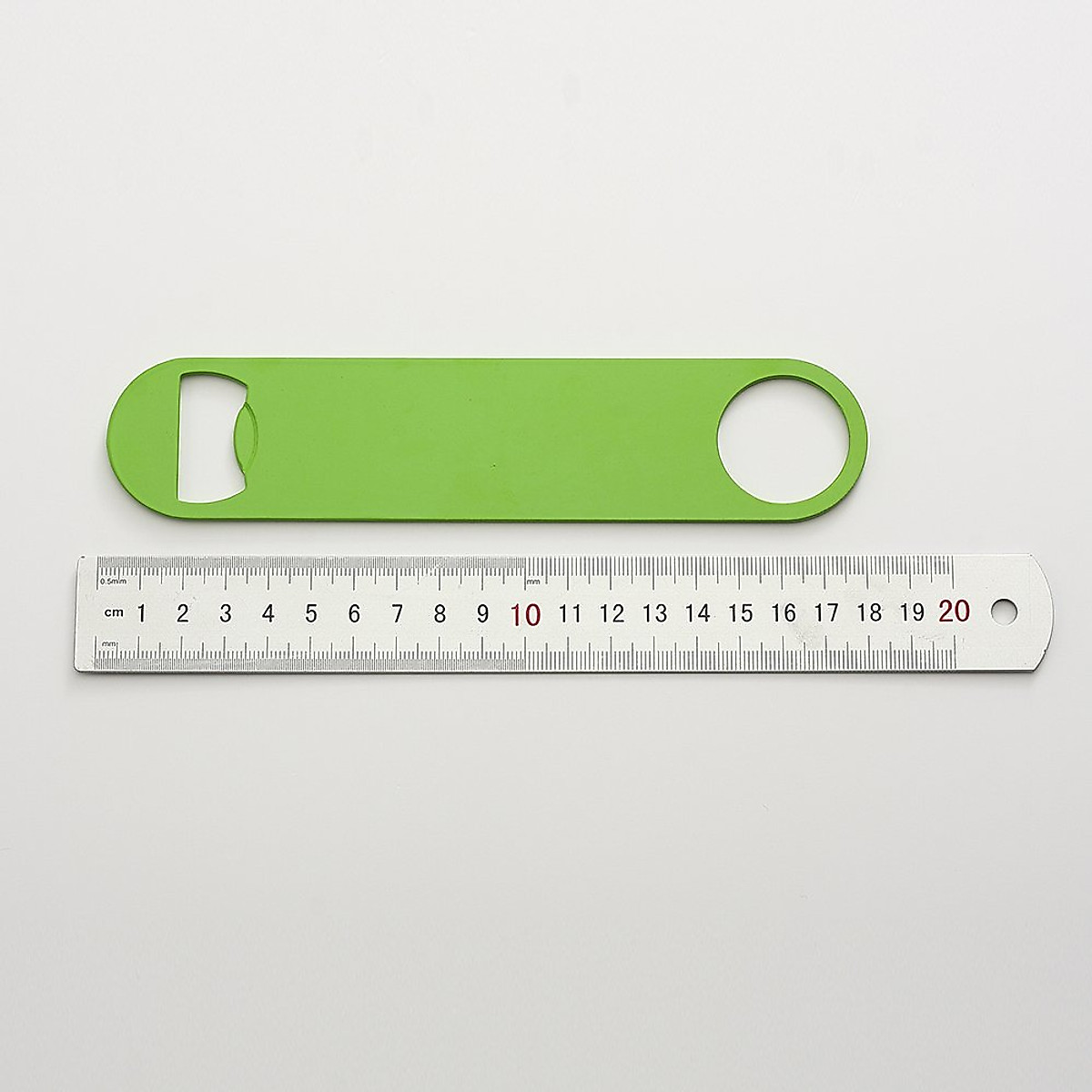 QLL 3 Pack 7" Heavy Duty Flat Bottle Opener, Black