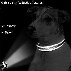 Roses&Poetry Reflective Dog Collar with Gradient Mistyrose,Adjustable Durable Pet Collars for Small Medium Large Dogs （Mistyrose-XS