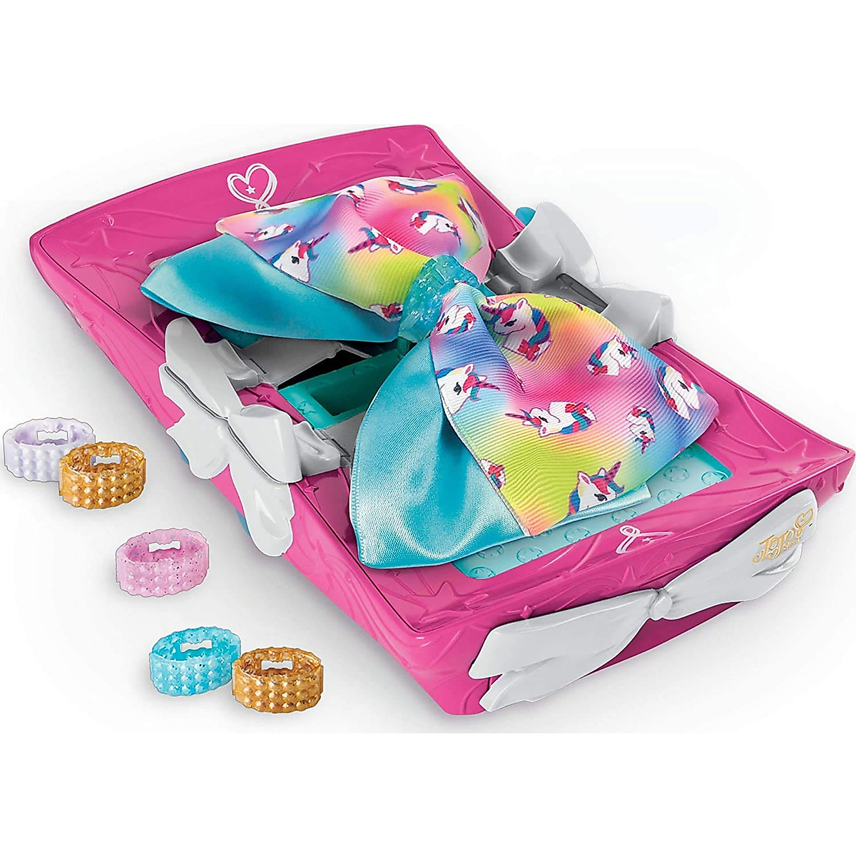 Cool Maker Ultimate JoJo Siwa Bowmaker Bundle - Unicorn and Rainbow Bowmaker w/ Bowmaker Accessory Pack