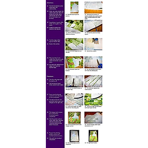 Superpunch Quilt-Fuse HTC3240-1 Interfacing/Interlining, White Fusible Interfacing Lightweight– 48” Wide Nonwoven 2” Layout Grid, Iron On Polyester/ Rayon Interfacing for DIY Crafts Supplies- USA Made
