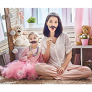 AOPRIE Birthday Crown for Women 30 Talk Thirty To Me Birthday Sash for Women Girls Silver Birthday Tiara 30th Birthday Gifts Her Him Decoration for Women Princess Crown Rhinestone Headband Happy Birthday Accessories