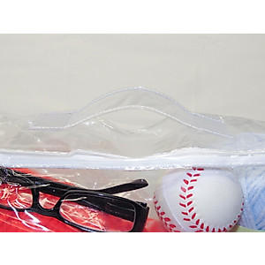 5-Pack Heavy Duty Vinyl Zippered (Clear) Storage Bags (12" x 15" x 4") (3.1 Gallon)