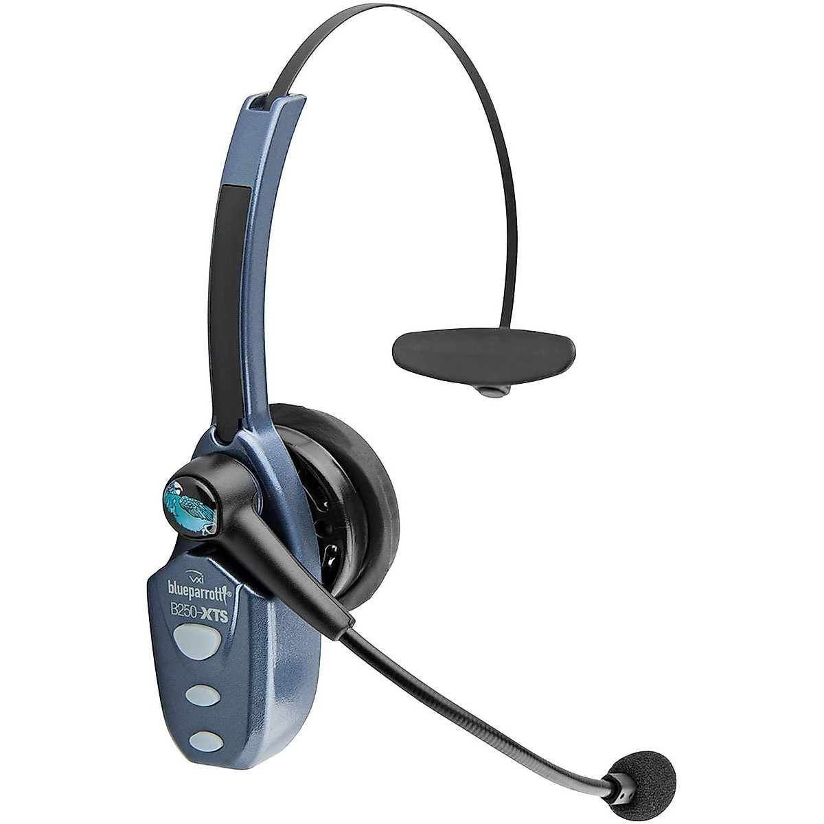 BlueParrott B250-XTS Noise Cancelling Wireless Bluetooth Headset with 20 Hours of Talk Time and iSave Protective Carrying Case (Renewed)