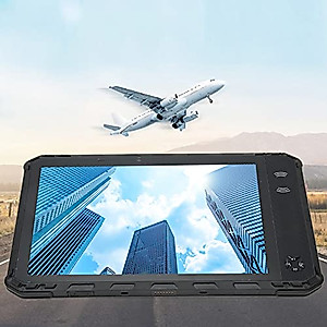 8 Inch IPS Rugged Tablet IP68 Waterproof Drop Resistant NFC Field Work Tablet for Geology Survey for Android 11 (US Plug)