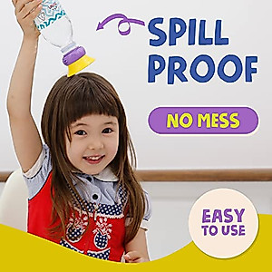 MONEE Sippy Cup Cap 2.0. | Convert Store Bottles to Toddler Cups Instantly | Screw-on Cap for Instant 360 cups for Toddlers, Toddler Sippy Cups or Kids Sippy Cups.