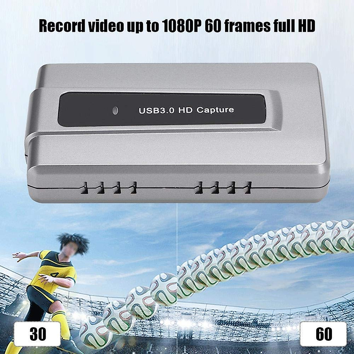 USB3.0 HDMI Video Caputure Card 1080P for WiiU for 360 for One for/HDMI Camera/Medical Device, etc