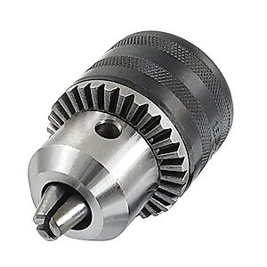 Bestgle 1.5-13mm Capacity Drill Chuck, 1/2-20UNF Mount Impact Driver Bits Chuck Conversion 1/4" Hex Shank Quick Connect Change Adapter Converter with Chuck Key