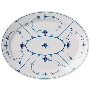 Royal Copenhagen Blue Fluted Plain Oval Platter