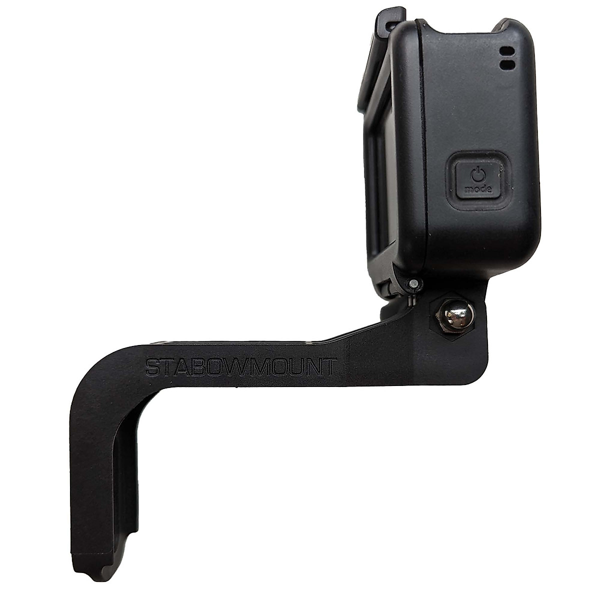 The Original StaBowMount - Compatabile with GoPro Bow Mount and Insta360 Cameras - Made in The USA for Any Camera with a 2-Prong (GoPro Style) Mounting - Archery GoPro Mount