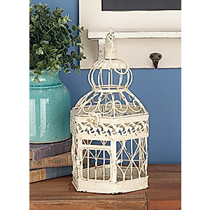 Bellaa Metal Bird Cage 21 Inch 18 Inch and 14 Inch Set of 3