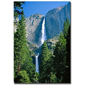 Yosemite Falls Waterfall in Yosemite National Park Travel Refrigerator Magnet Size 2.5inch x 3.5inch