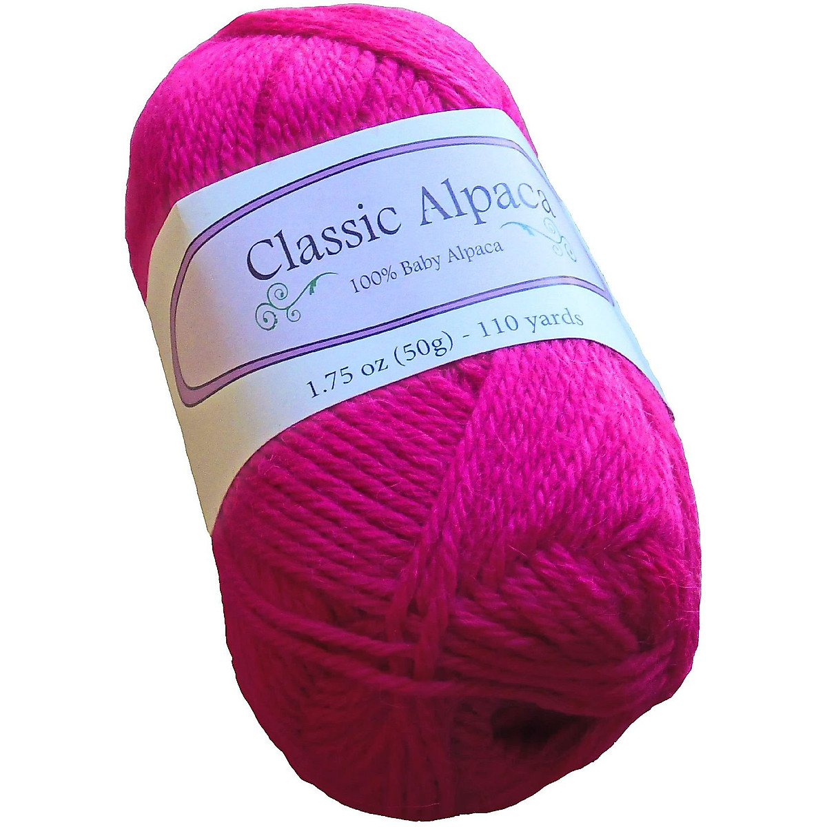 Classic Alpaca 100% Baby Alpaca Yarn #2081 Hot Pink