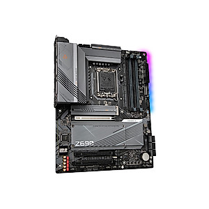 GIGABYTE Z690 Gaming X DDR4 (LGA 1700/ Intel Z690/ ATX/ DDR4/ Quad M.2/ PCIe 5.0/ USB 3.2 Gen2X2 Type-C/ 2.5GbE LAN/Gaming Motherboard)