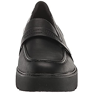 Dr. Scholl's Shoes Women's Vibrant Loafer, Black Synthetic, 9.5