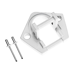 RV Awning Bottom Bracket Foot for Dometic Rounded Hardware for Sunchaser II RV Rounded Hardware Replacement Part (Right or Left (Bracket-U1)