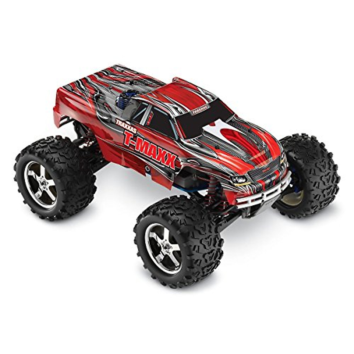 Traxxas T-Maxx 3.3: Powered 4WD Maxx Monster Truck (1/10 Scale), Red