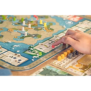 Stonemaier Games: Tapestry (Base Game) | A Civilization Building Board Game | Lead a Unique Civilization to Greatness Through Cultural and Technological Advances | 1-5 Players, 120 Minutes, Ages 14+