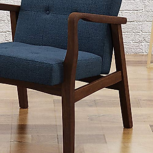 Christopher Knight Home Brayden Fabric Club Chair, Navy Blue