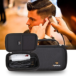 Aproca Hard Portable Storage Case Bag, for Andis 04780 04603 Go Professional Outliner II Square Blade Trimmer 04710.