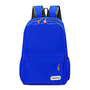 POWOFUN 15 inch Kids Backpack Lightweight Elementary School bag Kindergarten Bookbag Casual Travel Daypack