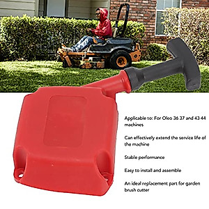CHICIRIS Trimmer Pull Starter Assembly, Lawn Mower Pull Starter, Lawn Mower Pull Starter ABS Trimmer Pull Starter Assembly for Oleo 36 3 Garden Tool