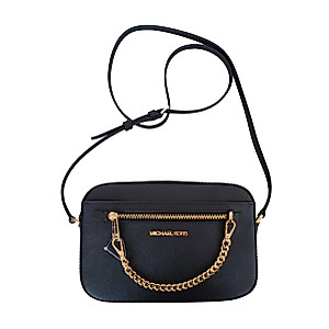 Jet Set Large Saffiano Leather Crossbody Bag