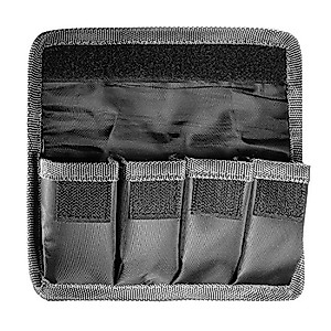 Neewer DSLR Battery Bag/Holder/Case for AA Battery and lp-e6/ lp-e8/ lp-e10/ lp-e12/ en-el14/ en-el15/ fw50/ f550 and More, Suitable for Battery of Nikon D800, Canon 5DMKIII, Sony A77