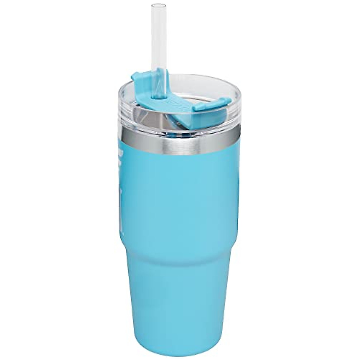 Stanley Adventure Quencher Travel Tumbler for Kids (8 and Above), 14oz, Stan the Bear Stainless Steel Insulated Tumbler with Lid and Straw