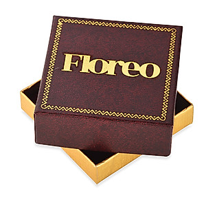 Floreo 10k Yellow Gold 2mm Hollow Rope Chain Necklace with Lobster Claw Clasp for Women and Men, 20 Inch