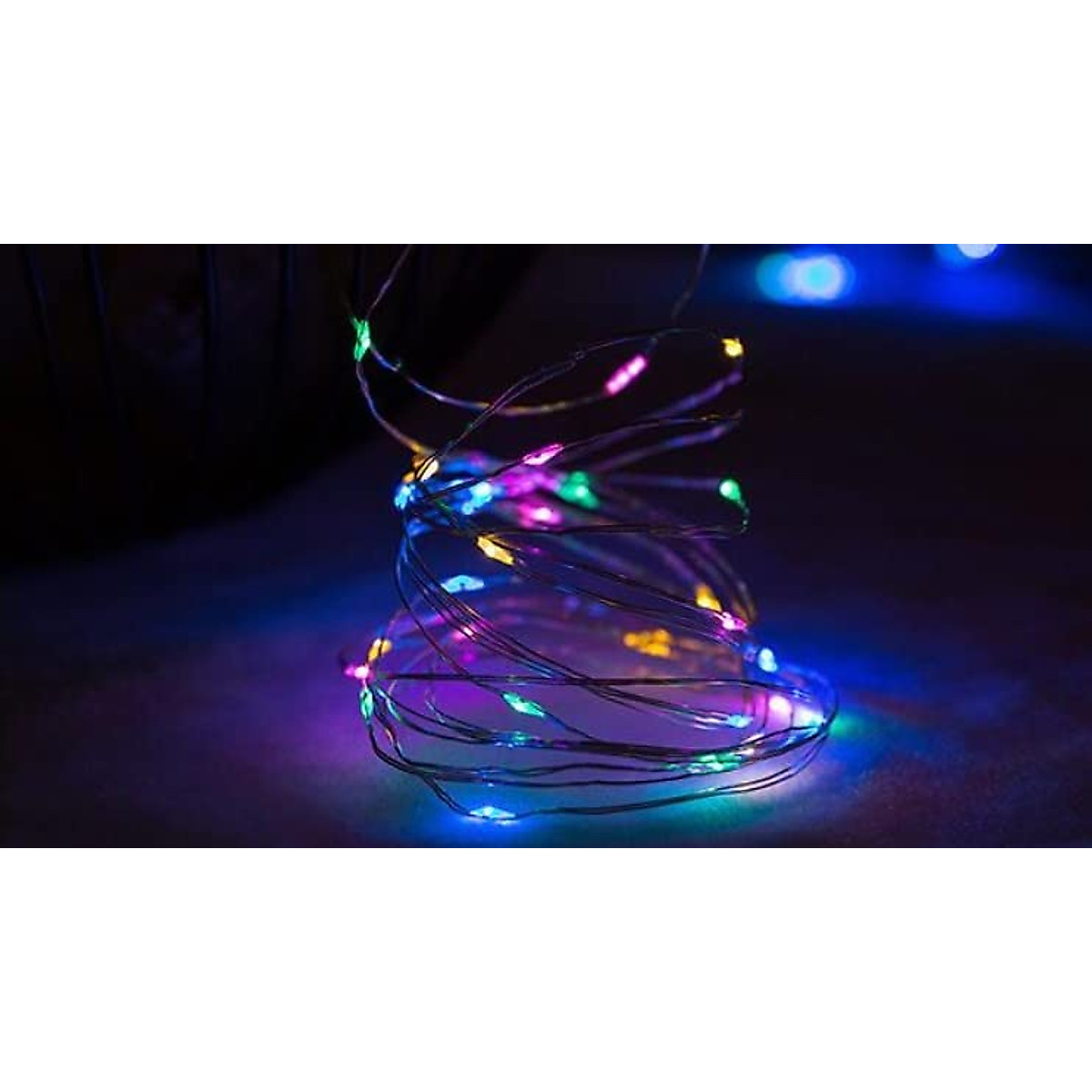 Stuffed Animal Net or Hammock with LED Light, FKSP Toy Hammock Hanging Stuffed Animal Storage Organizer Holder Room Décor with Tassels for Nursery Play Room Kids Bedroom