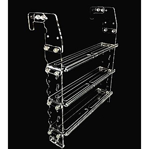 Reefing Art Vertical Frag Rack Holds up to 84 Coral frag Plugs Hang on Back (Large)