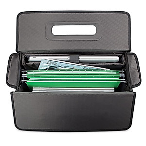 Solo Morgan Rolling Hard Side Catalog and Laptop Case, Black