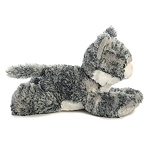 Aurora® Adorable Mini Flopsie™ Lily™ Stuffed Animal - Playful Ease - Timeless Companions - Gray 8 Inches