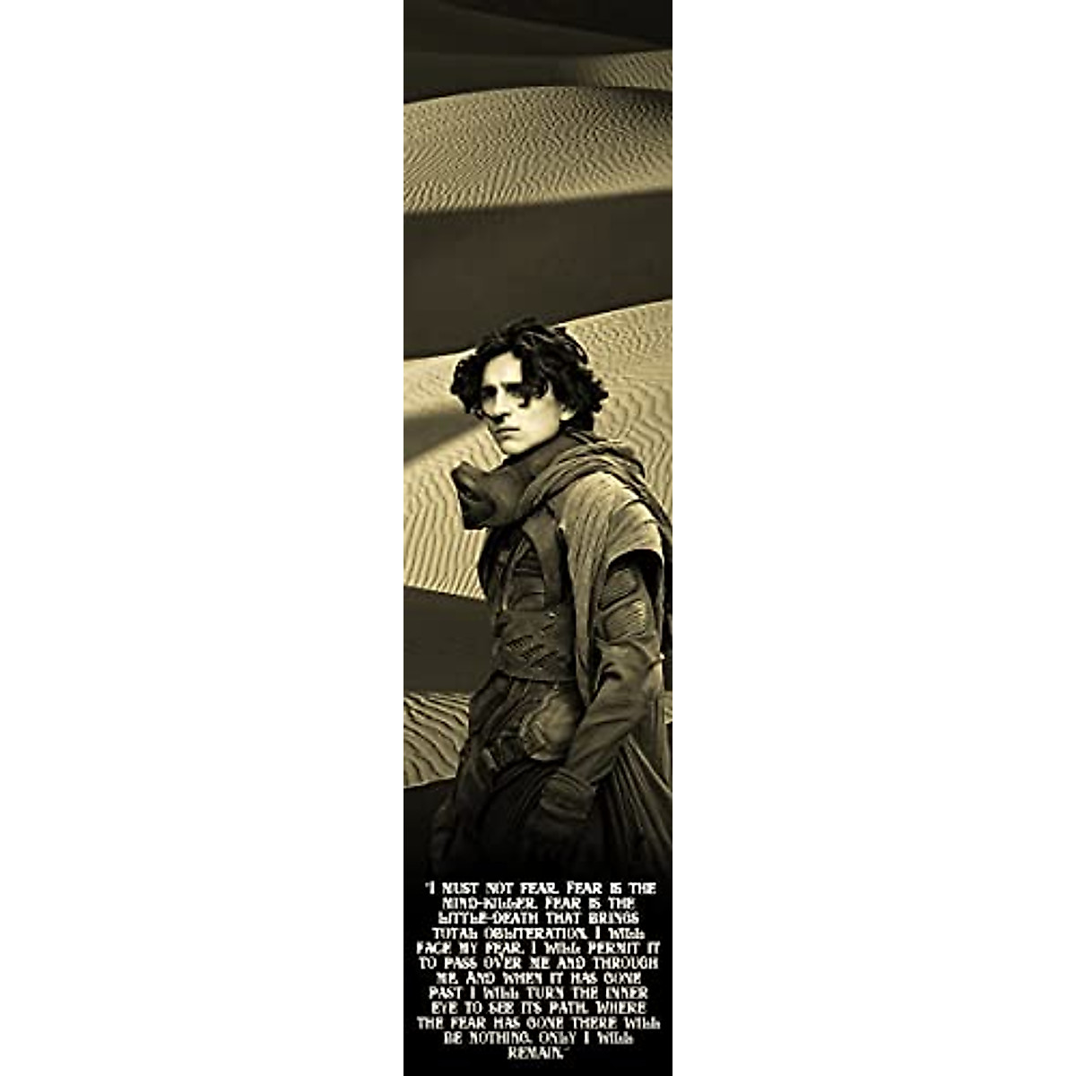 Geekograph Paul Atreides Dune Bookograph Metal Bookmark