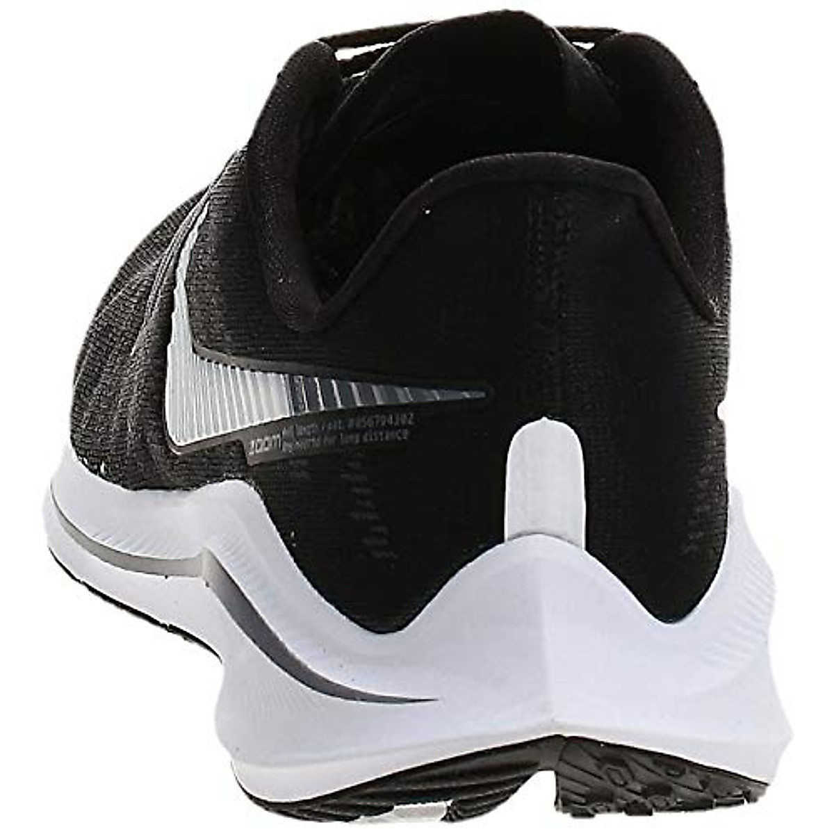 Nike Women's Air Zoom Vomero 14 Running Shoe, Black/Thunder Grey/White, Size 7.5