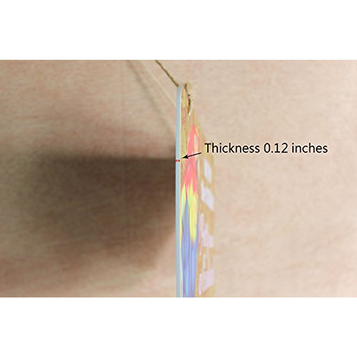 kaishihui Little Boys are Just Superheroes in Disguise, Superheroes Kids Room Decor Sign Plaque (5" X 10")